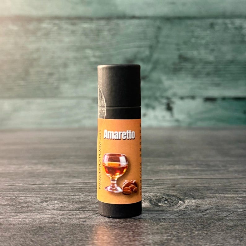 Amaretto Lip Balm, Compostable Tube, Natural, Sweet, Eco Friendly ...