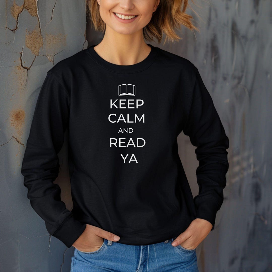 Keep Calm and Read YA Shirt, Keep Calm Shirt, Young Adult Books, Young ...