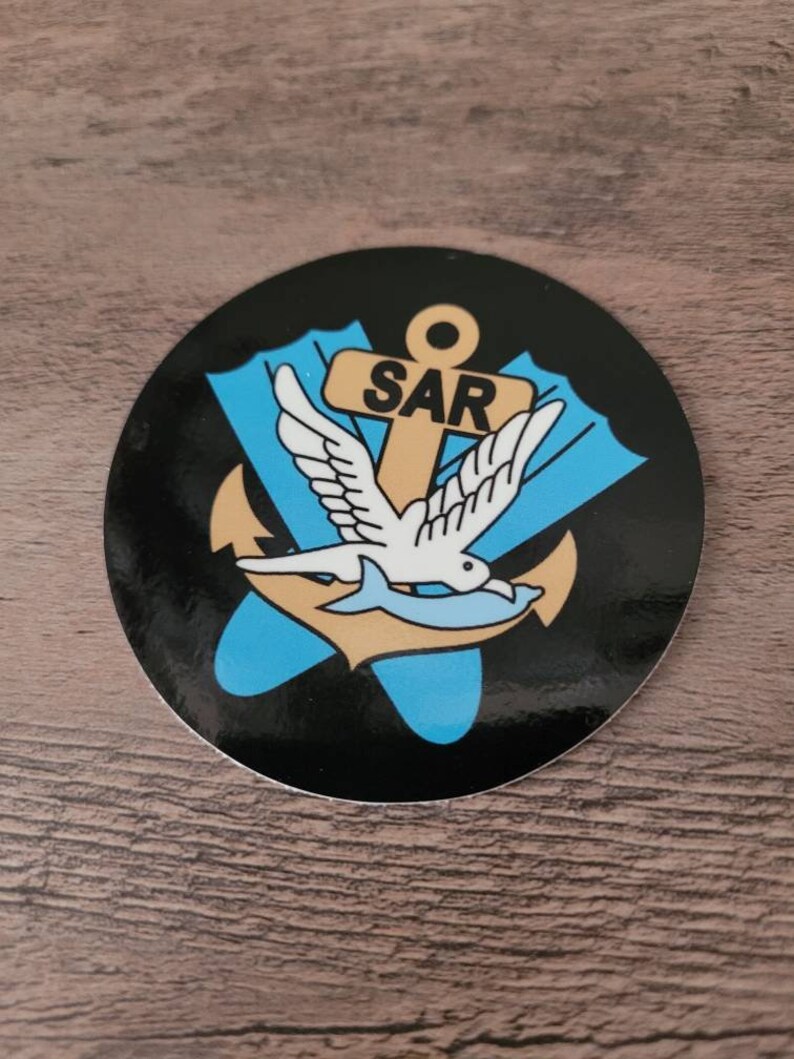 SAR Rescue Swimmer Logo Sticker. - Etsy