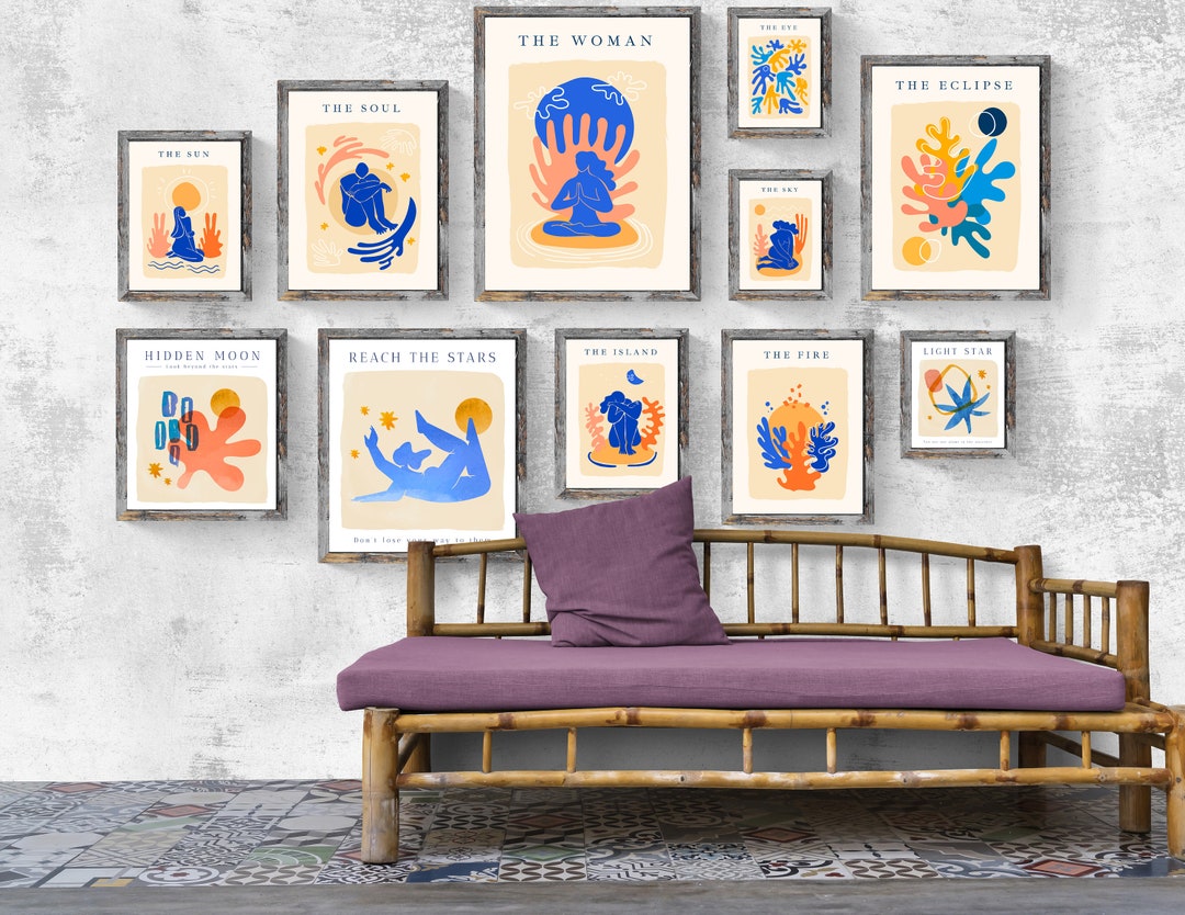 Henry Matisse 1: set of 11,matisse Poster Set, Matisse Print Digital ...