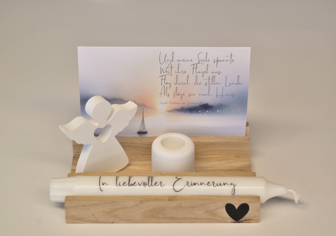 Mourning Set, Mourning Box, Mourning Card, Mourning Candle, Consolation ...