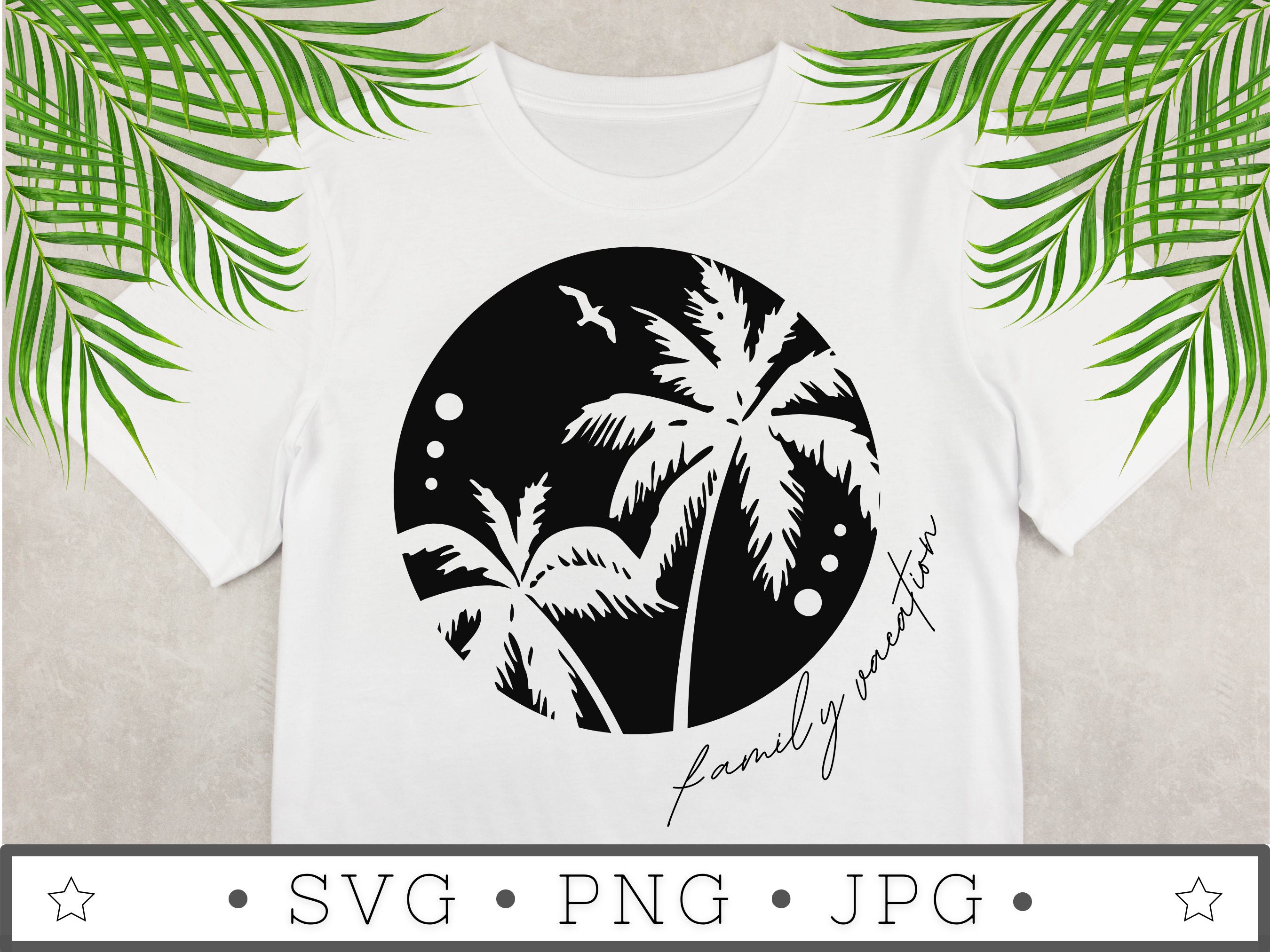 Family Vacation SVG | INSTANT DOWNLOAD | Vacation Svg File | Silhouette ...