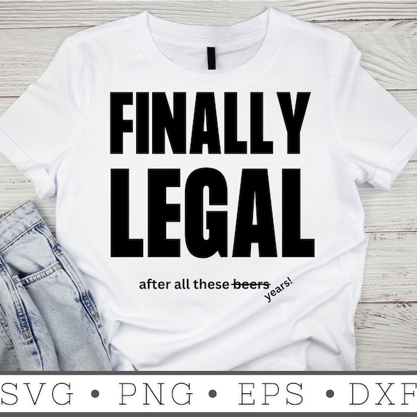 Finally Legal - Etsy