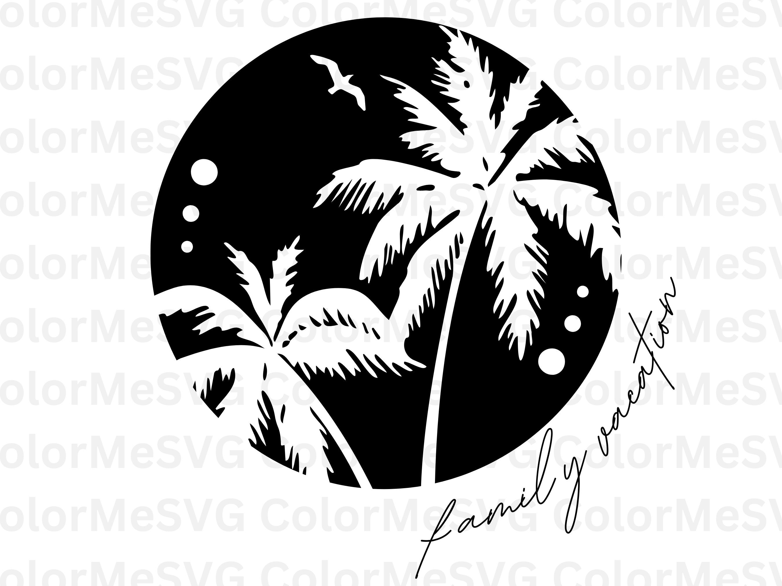 Family Vacation SVG | INSTANT DOWNLOAD | Vacation Svg File | Silhouette ...
