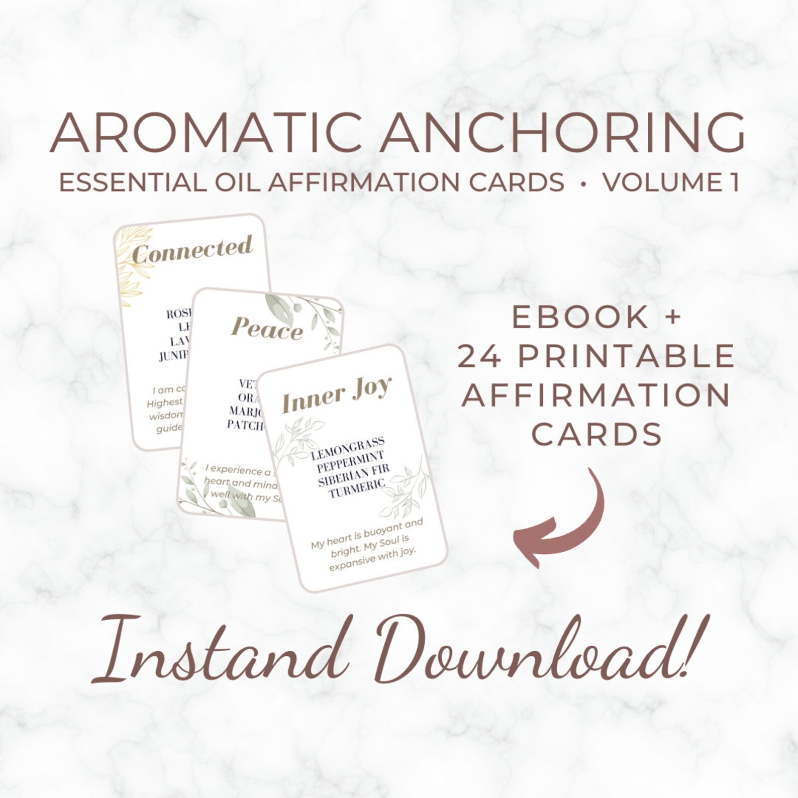 Aromatic Anchoring: Volume 3, Essential Oil Cards, Essential Oil Blends ...