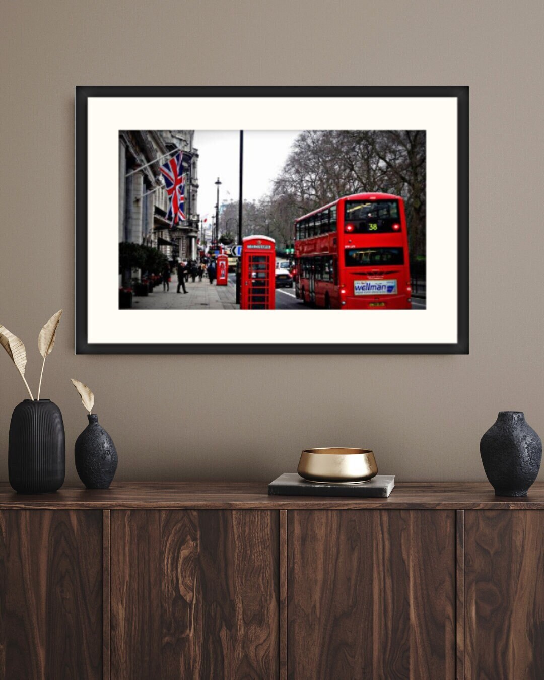 Beautiful Poster of London Bus, London, Home Decor, Landmarks. - Etsy