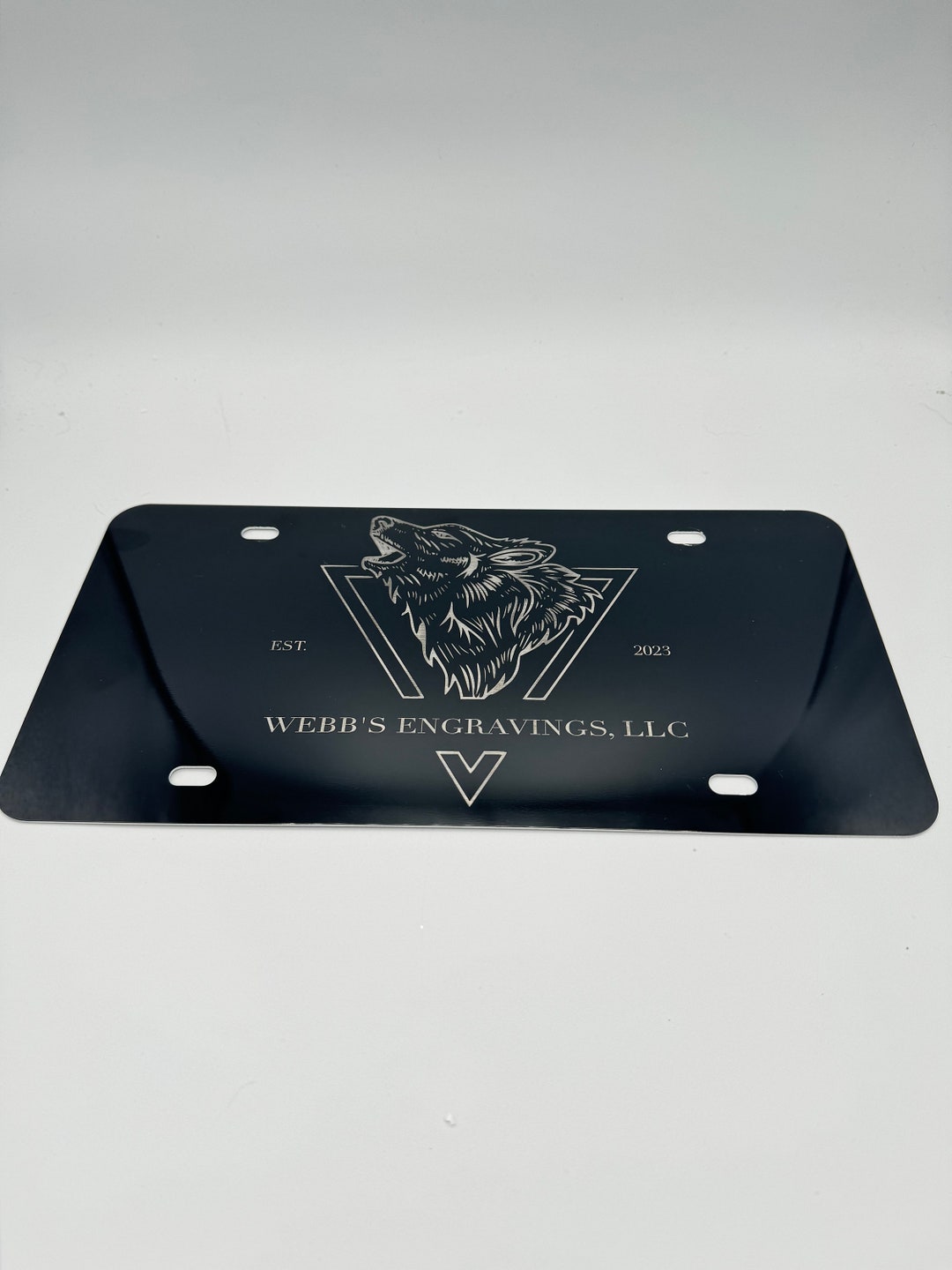 Laser Engraved License Plate, Custom License Plate, Personalized ...