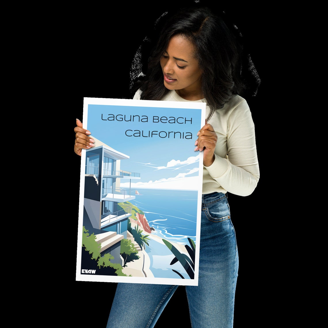 Laguna Beach Surf Poster, Laguna Beach Travel Poster, Laguna Beach ...