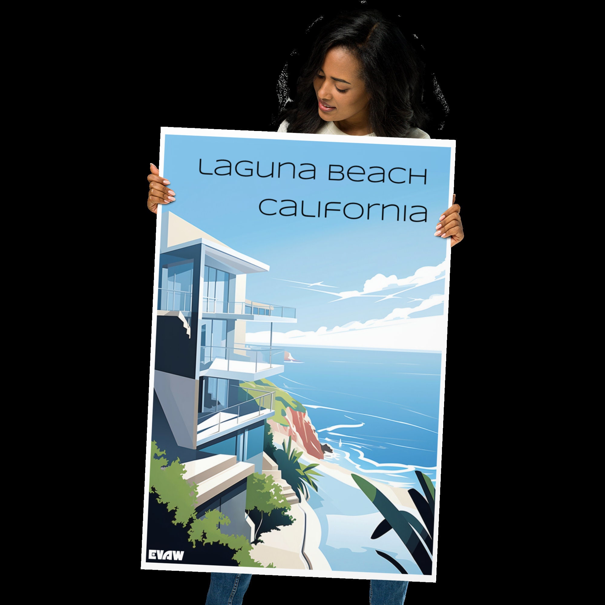 Laguna Beach Surf Poster, Laguna Beach Travel Poster, Laguna Beach ...