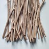 Thin Oak Branches - Peeled and Dried. Oak Twigs With It's Unique ...