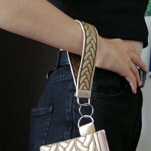 In the Hoop Wristlet Machine Embroidery Design Wrist Straps ITH Key Fob ...