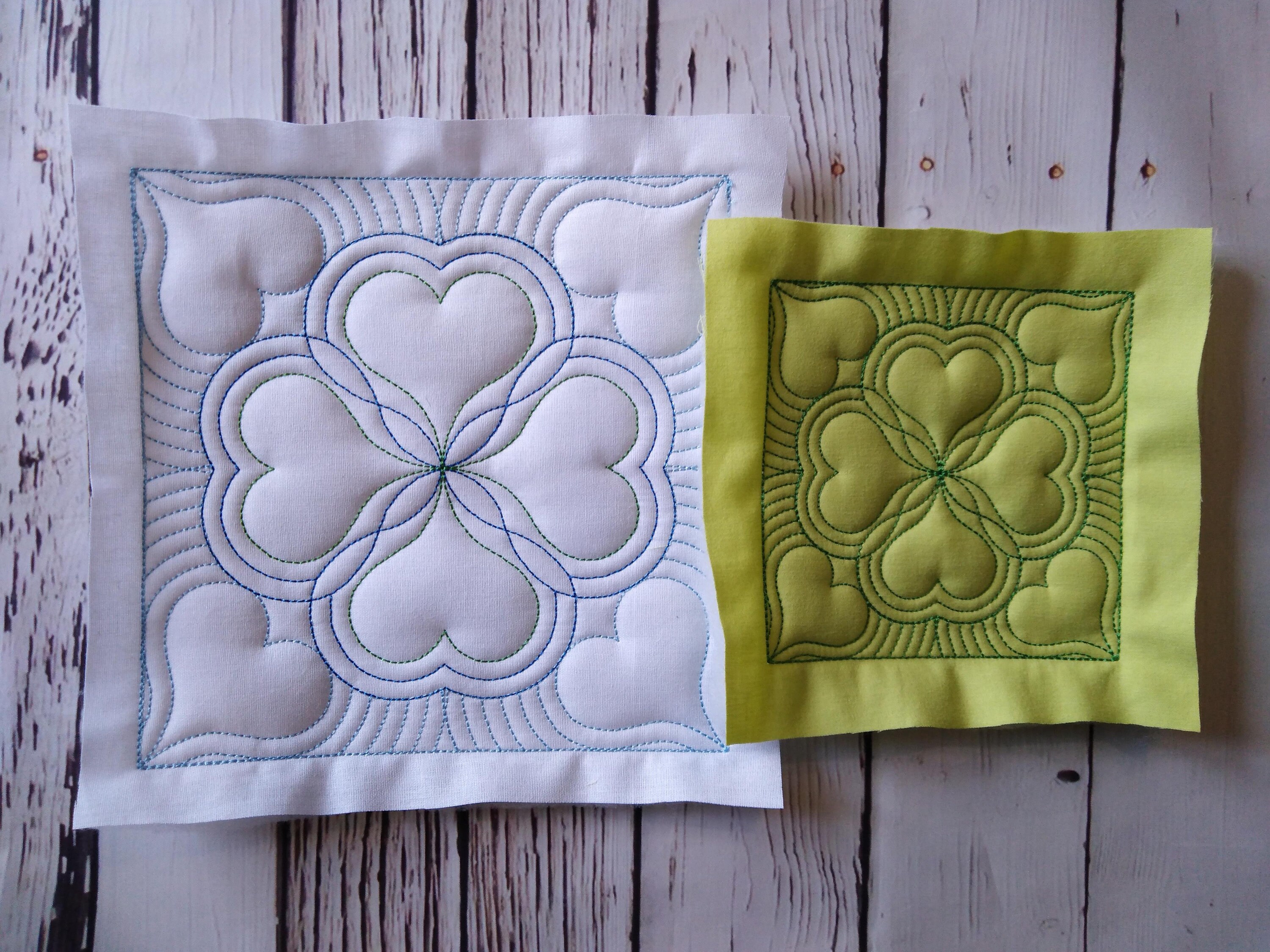 Embroidery Design Quilt Block Trapunto Machine Embroidery - Etsy