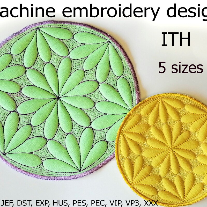 In the Hoop Coaster - Etsy