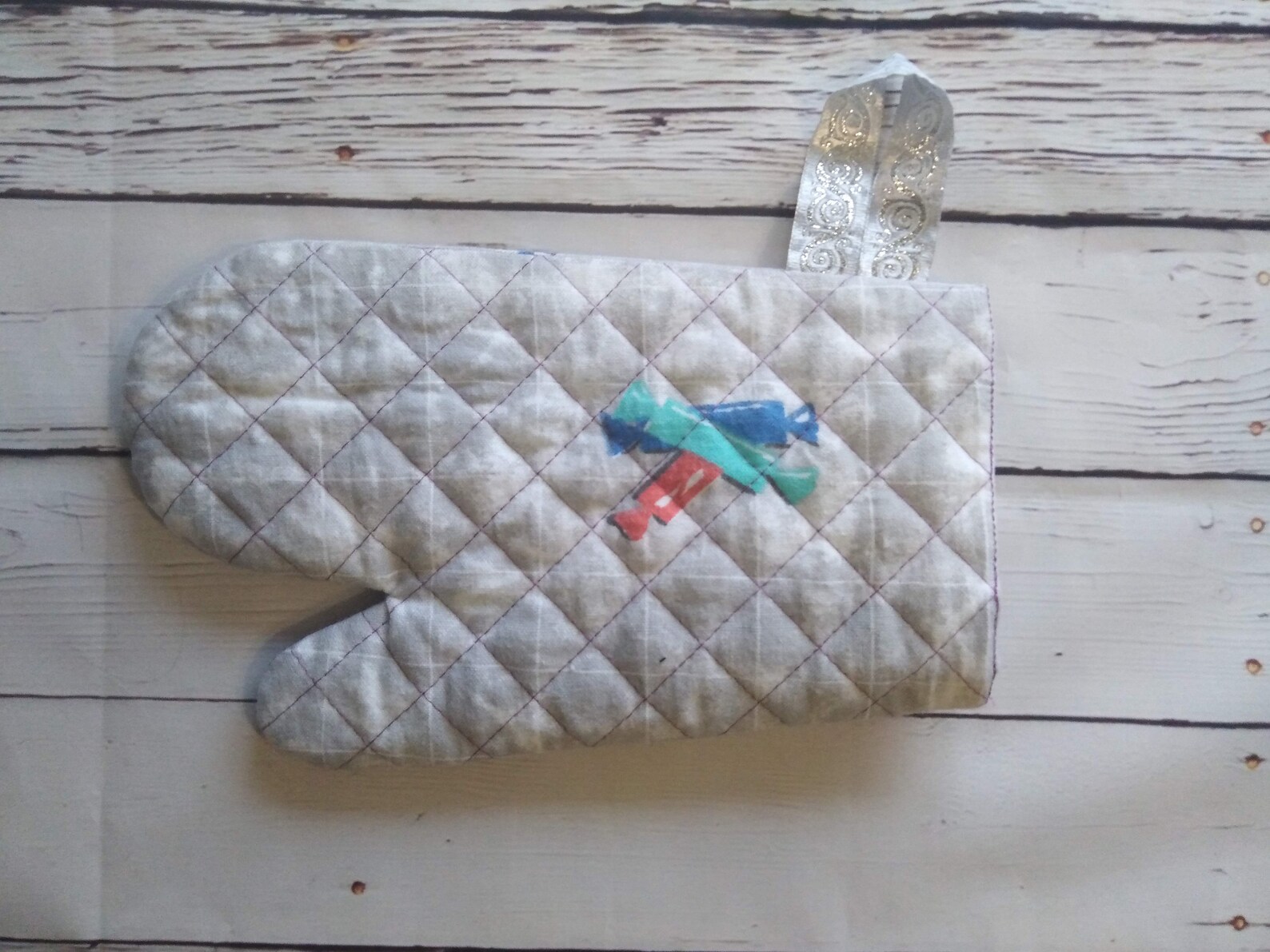 Oven Mitt in the Hoop Pot Holder Machine Embroidery Design ITH ...