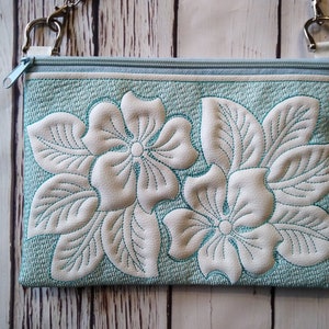 In the Hoop Bag Flowers Embroidery Designs ITH Crossbody Bag ITH ...