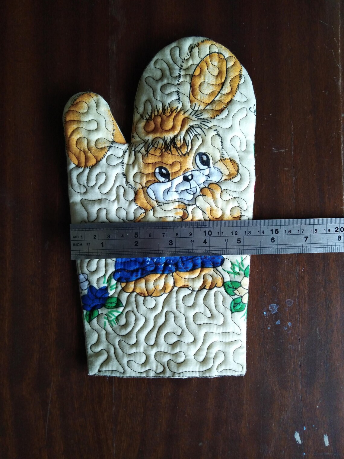 Oven Mitt in the Hoop Pot Holder Machine Embroidery Design ITH ...