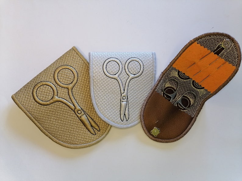 Sewing Organizer in the Hoop Scissor Case Machine Embroidery - Etsy