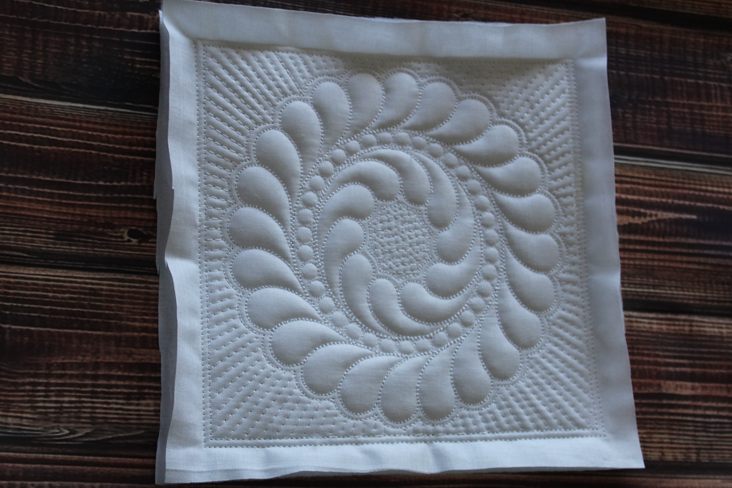 Embroidery Designs Quilt Block Trapunto Embroidery Files 5 Sizes 4x4 ...