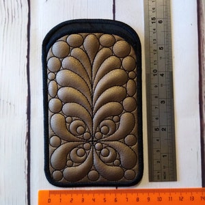 In the Hoop Phone Case Embroidery Design Eyeglass Case Embroidery File ...