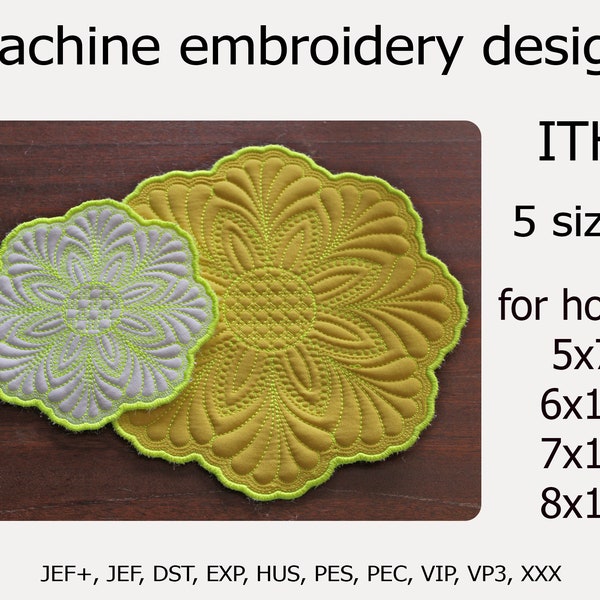 In the Hoop Coaster - Etsy