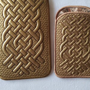 In the Hoop Phone Case Embroidery Design Eyeglass Case Embroidery File ...