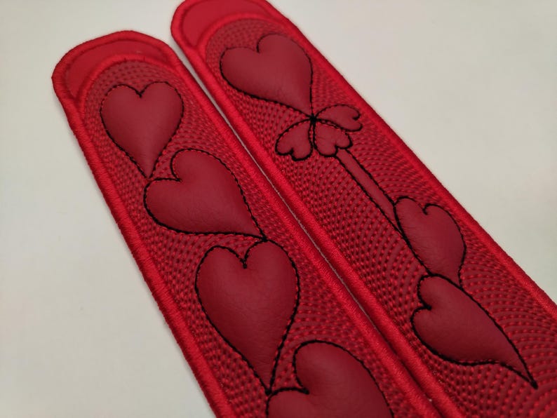 ITH Pencil Case Heart Machine Embroidery Design in the Hoop Project for ...