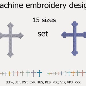 Machine Embroidery Design Christian Cross Embroidery Designs Religious ...