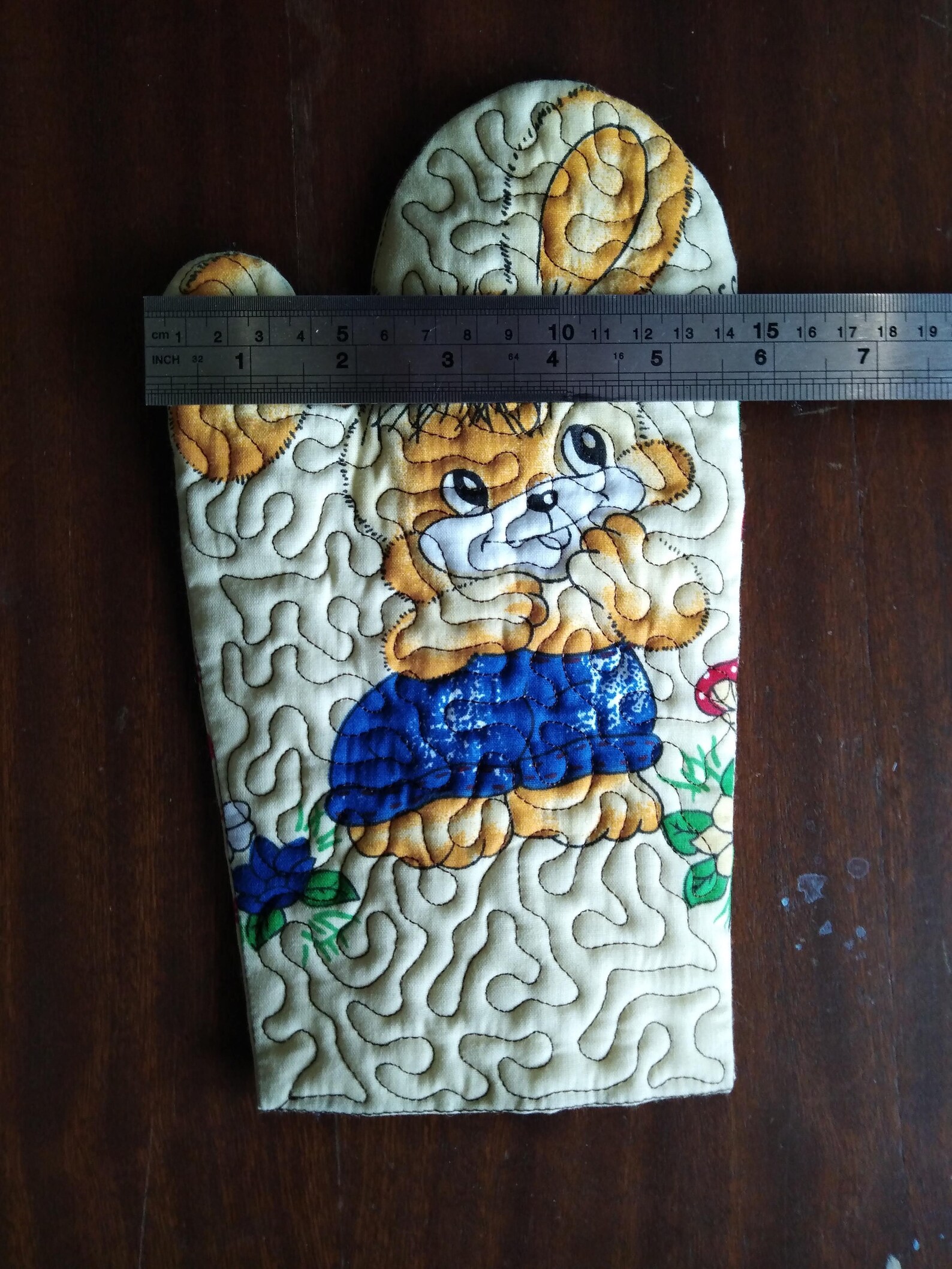 Oven Mitt in the Hoop Pot Holder Machine Embroidery Design ITH ...