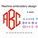 In the Hoop Cover for Book Flowers Machine Embroidery Design ITH ...