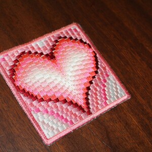 Mug Rug in the Hoop Embroidery Design ITH Coasters Coffee Mug Machine ...