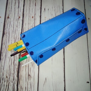 Pencil Case in the Hoop Machine Embroidery Design ITH Organizer Pencil ...