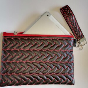ITH Bag Braid Machine Embroidery Designs in the Hoop Cosmetic Bag ITH ...
