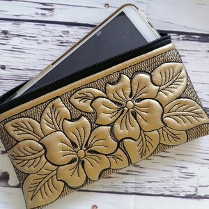 ITH Zipper Bag Flowers Embroidery Designs in the Hoop Phone Case ITH ...