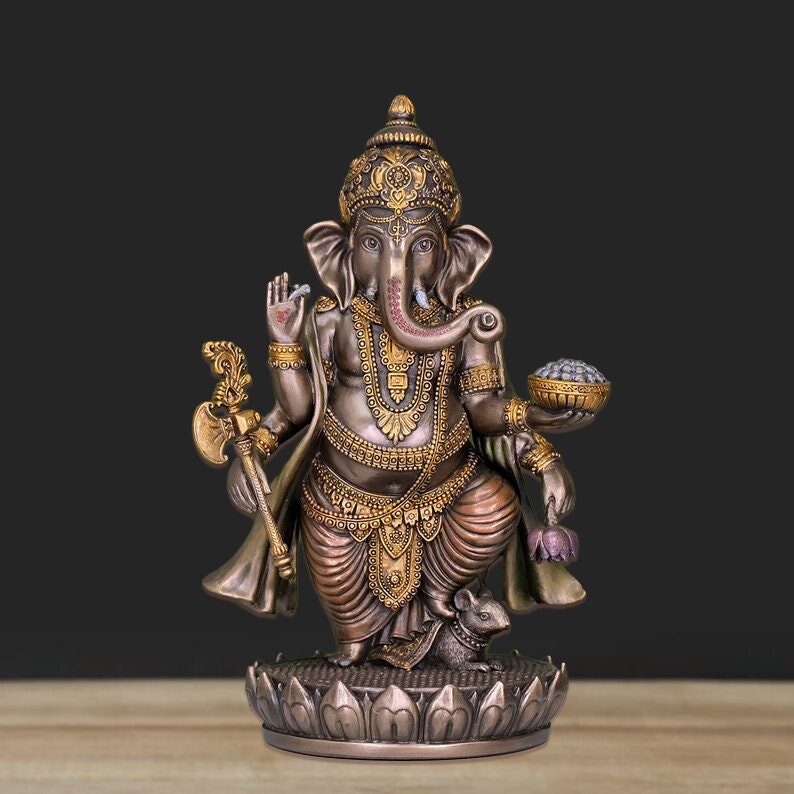 Ganesh Statue, Standing Ganesh Statue, Lord Ganesh Statue, Ganesh ...
