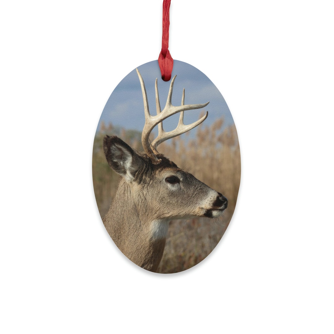 Deer Wood Decoration Deer Magnet Deer Ornament Deer Home Decor Deer ...