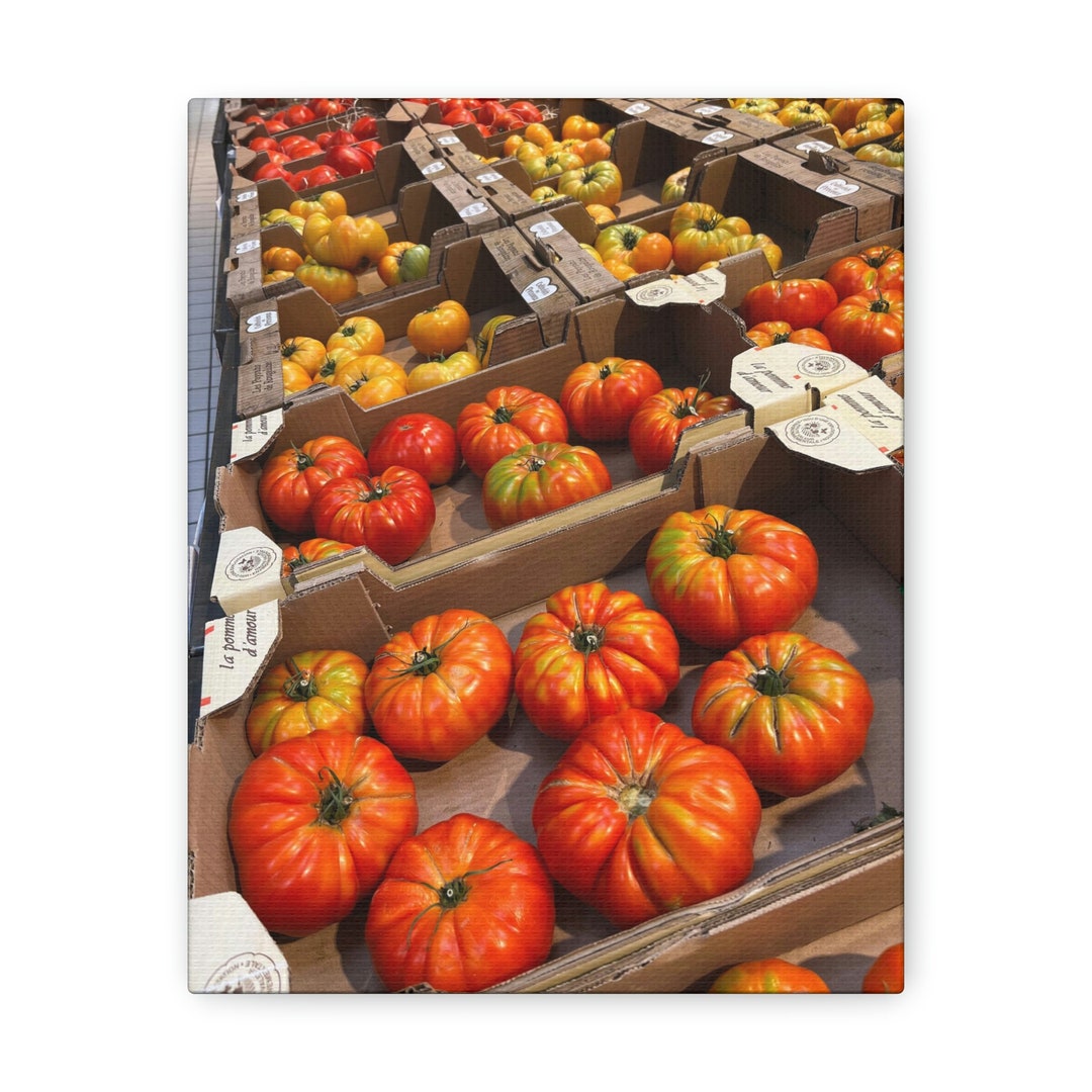 Colorful Tomatoes Wall Art | Tomato Photo Print | Food Photography ...
