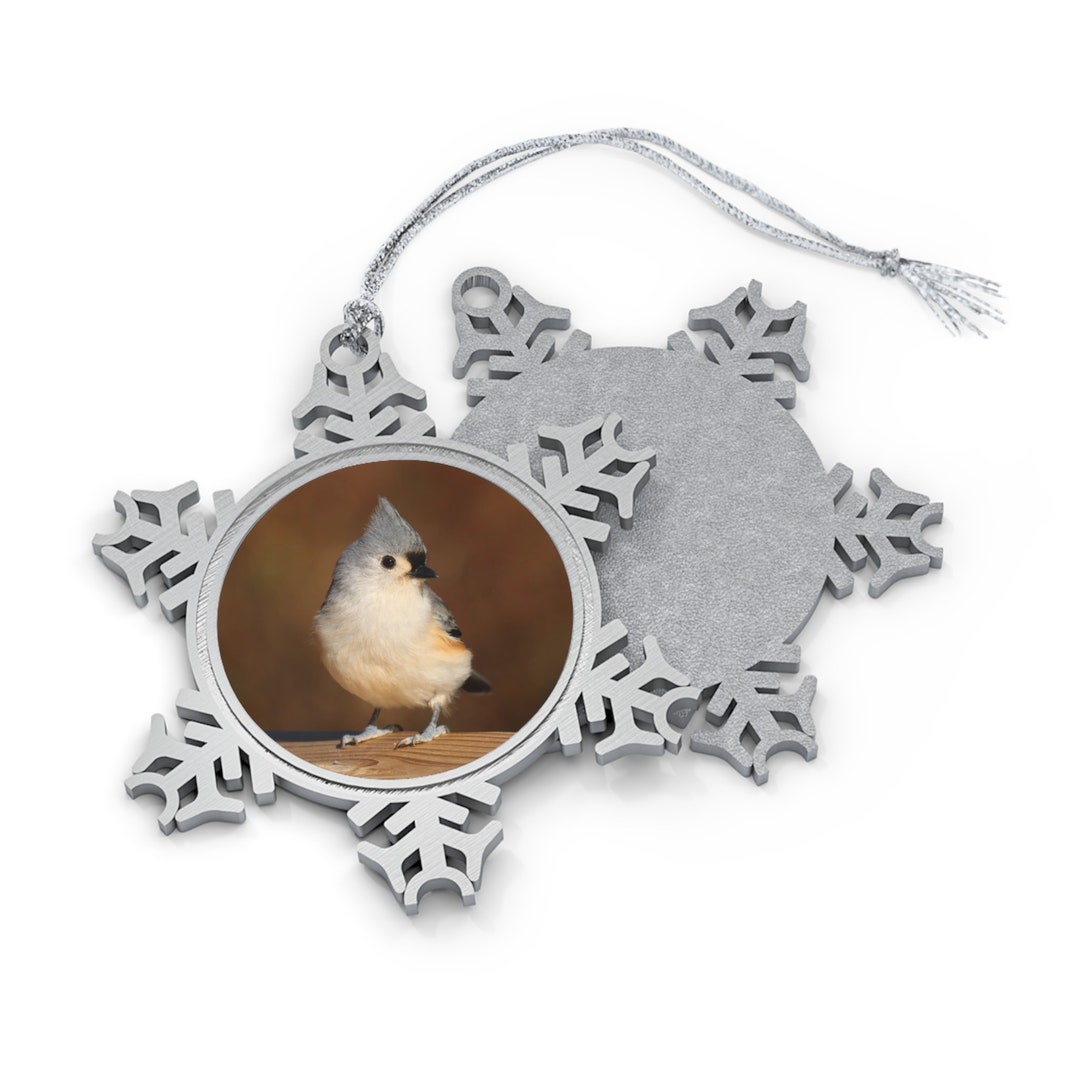 Titmouse Bird Christmas Ornament | Unique Bird Hanging Ornament | Bird ...