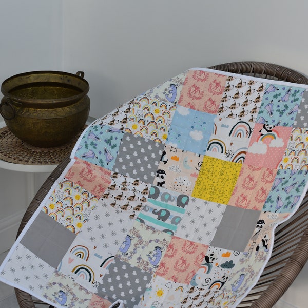 Baby Patchwork Quilt - Etsy