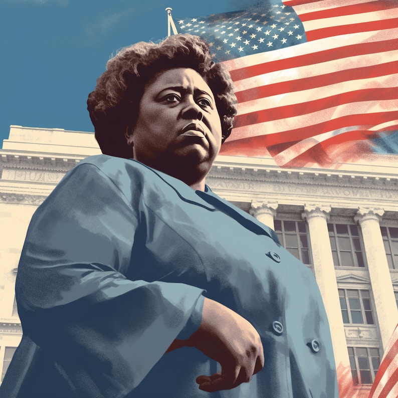 Fannie Lou Hamer Sticker Decal | Civil Rights Activist | American ...