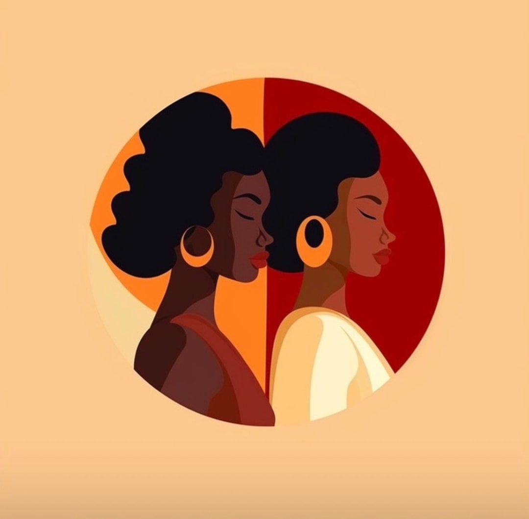 Sister 2 Sister Sticker Decal Branding Logo A Sticker Pack Showcasing ...