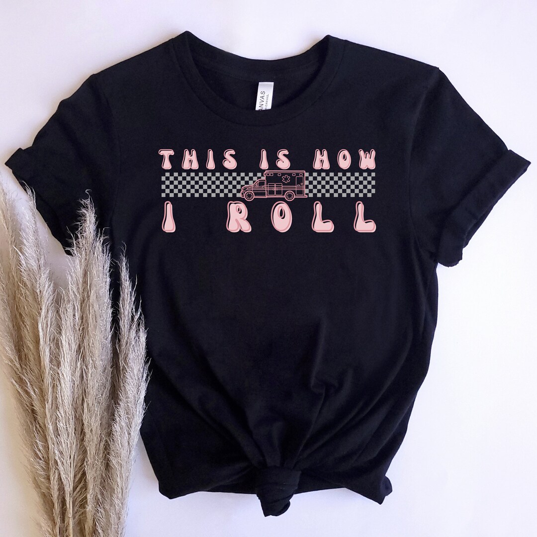 Minimalist EMT Shirt, EMS Paramedic Tshirt, Emergency Medical Services ...