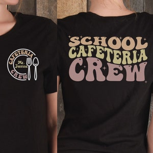 Lunch Ladies Shirt Personalized, Lunch Lady Shirts, Custom Lunch Lady T ...