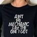 Mechanic Wife Crewneck, Funny Mechanics Girlfriend Gift, Wifey Hoodie ...