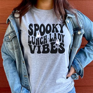 Lunch Ladies Shirt Halloween, School Cafeteria Lunch Lady Shirt, Lunch ...