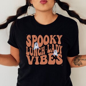 Lunch Ladies Shirt Halloween, School Cafeteria Lunch Lady Shirt, Lunch ...