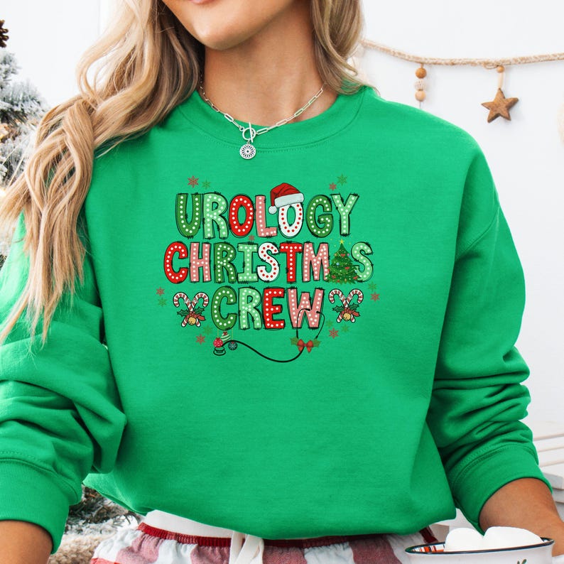Urology Shirt Christmas, Urology Nurse Crewneck Sweatshirt, Urology ...