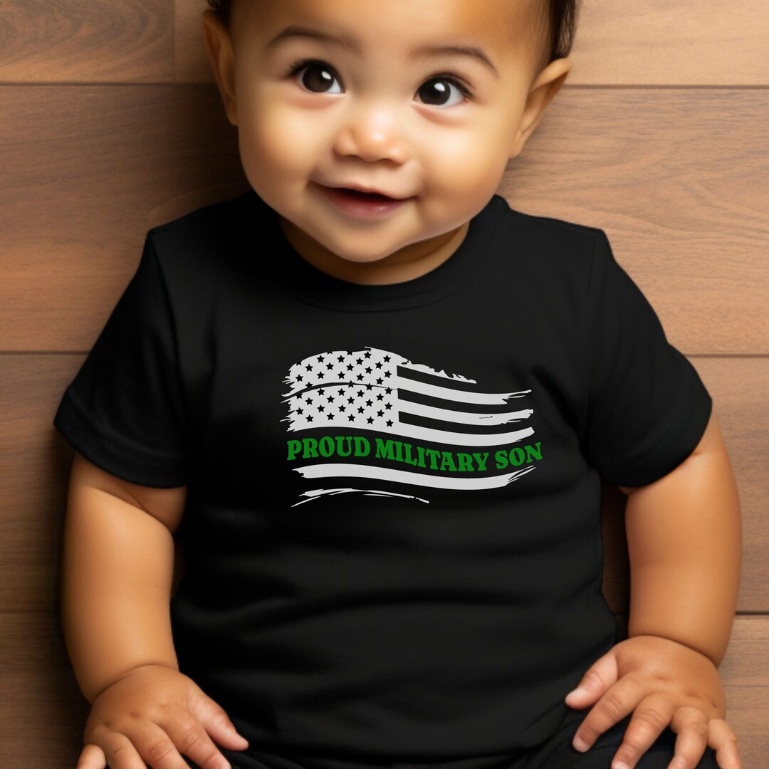 Proud Military Child Shirt, Military Son Gift, Military Family Shirts ...