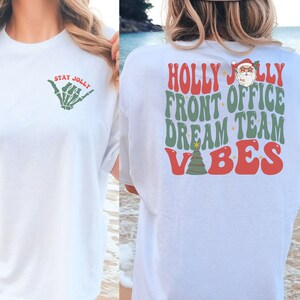 Office Squad Shirt Christmas, Christmas Office Crew Comfort Colors ...