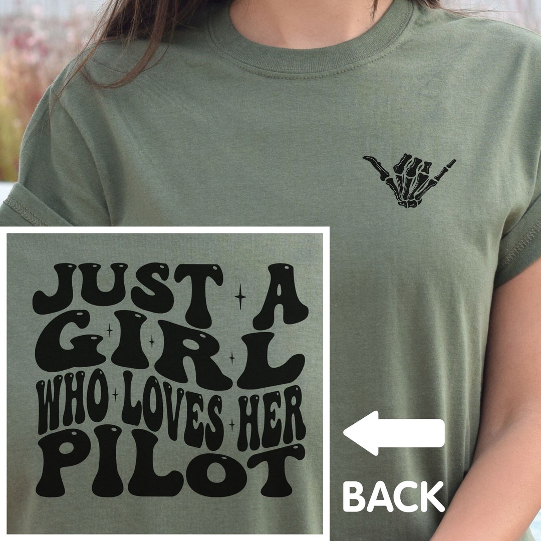 Pilot Wife Shirt, Helicopter Pilot Wife Crewneck, Pilot Wife Gift ...