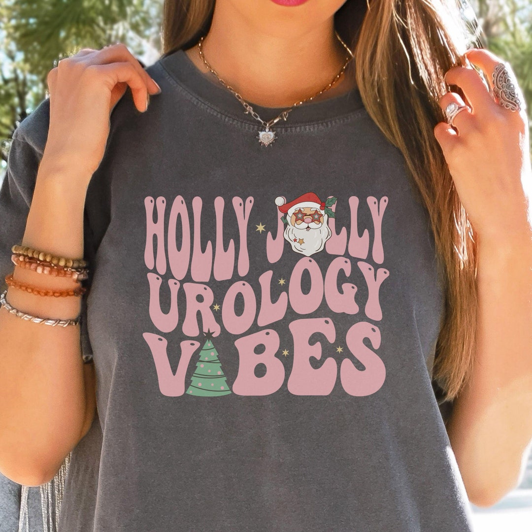 Urology Shirt Christmas, Urology Nurse Comfort Colors Christmas Shirt ...